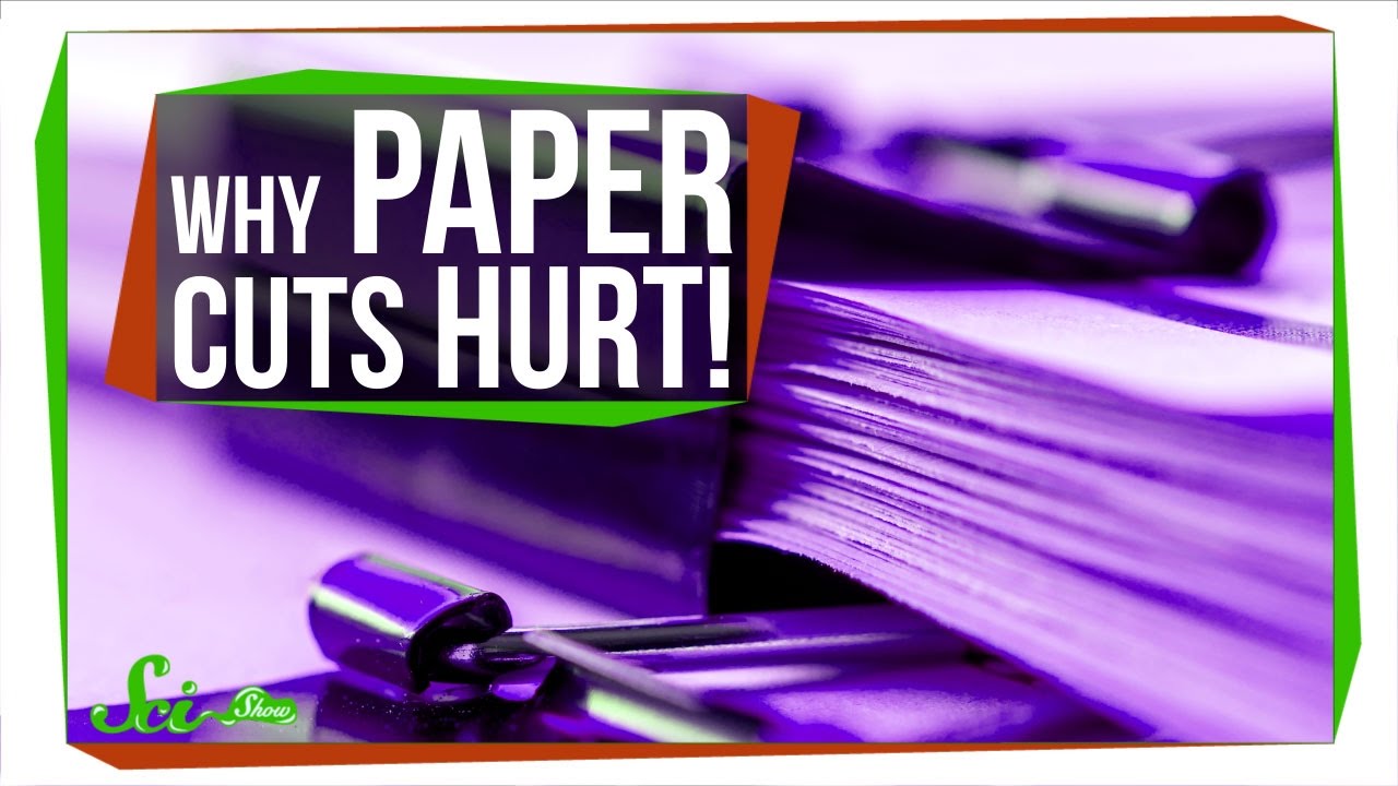Why Paper Cuts Inflict More Pain than Bigger Cuts | Videos