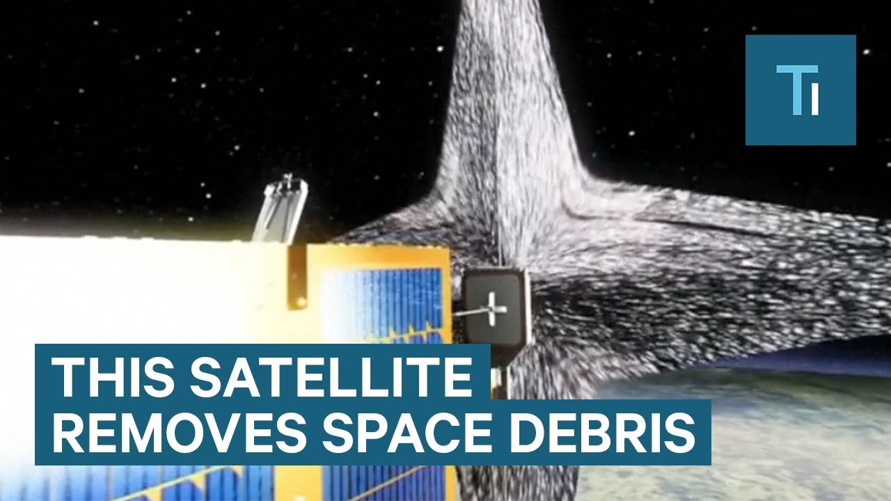 How the RemoveDebris Satellite Could Clean Up Space Junk | Videos