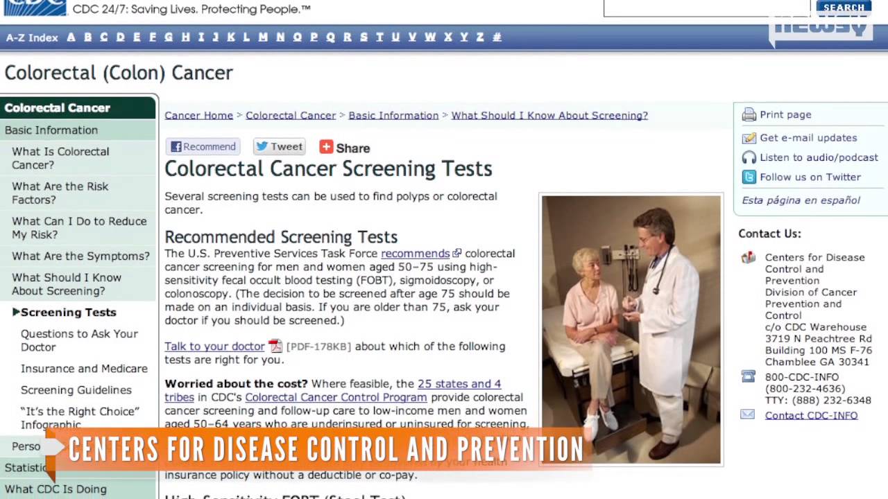 FDA Approves Take-Home Colon Cancer Test | Videos