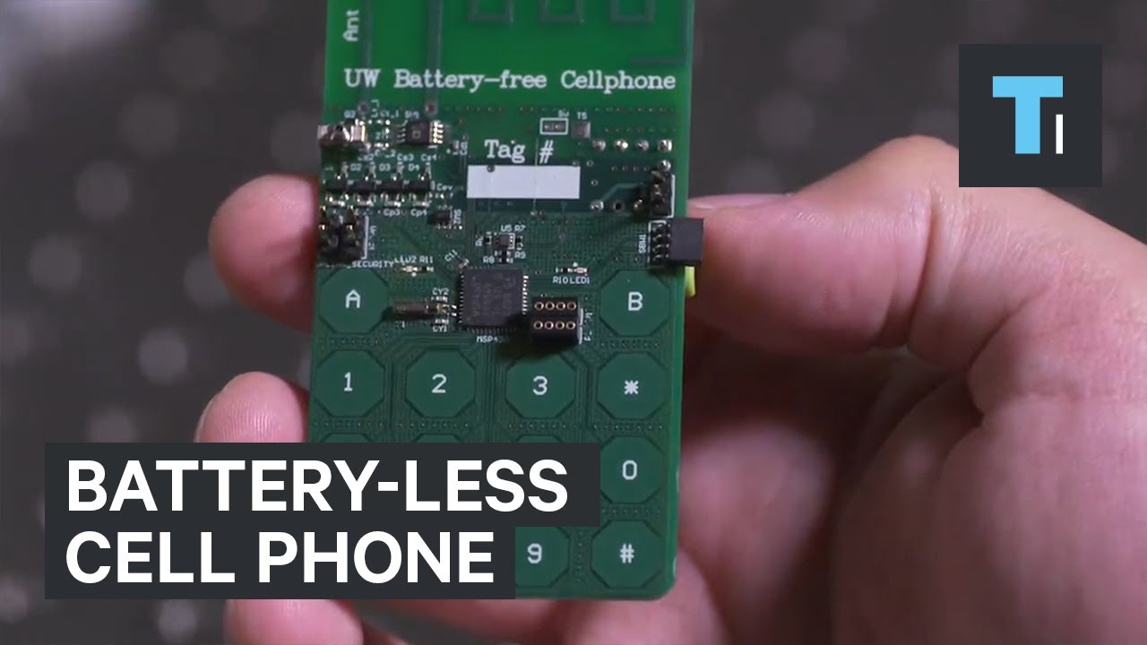 Meet the Batteryless Cell Phone | Videos