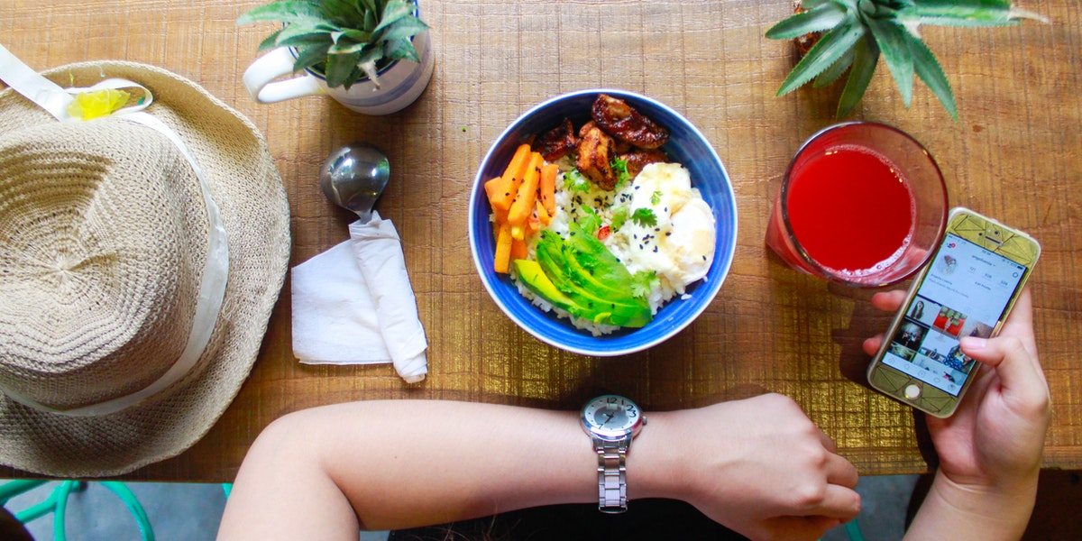 Images of Healthy Foods With A Lot of Likes On Social Media Influence ...