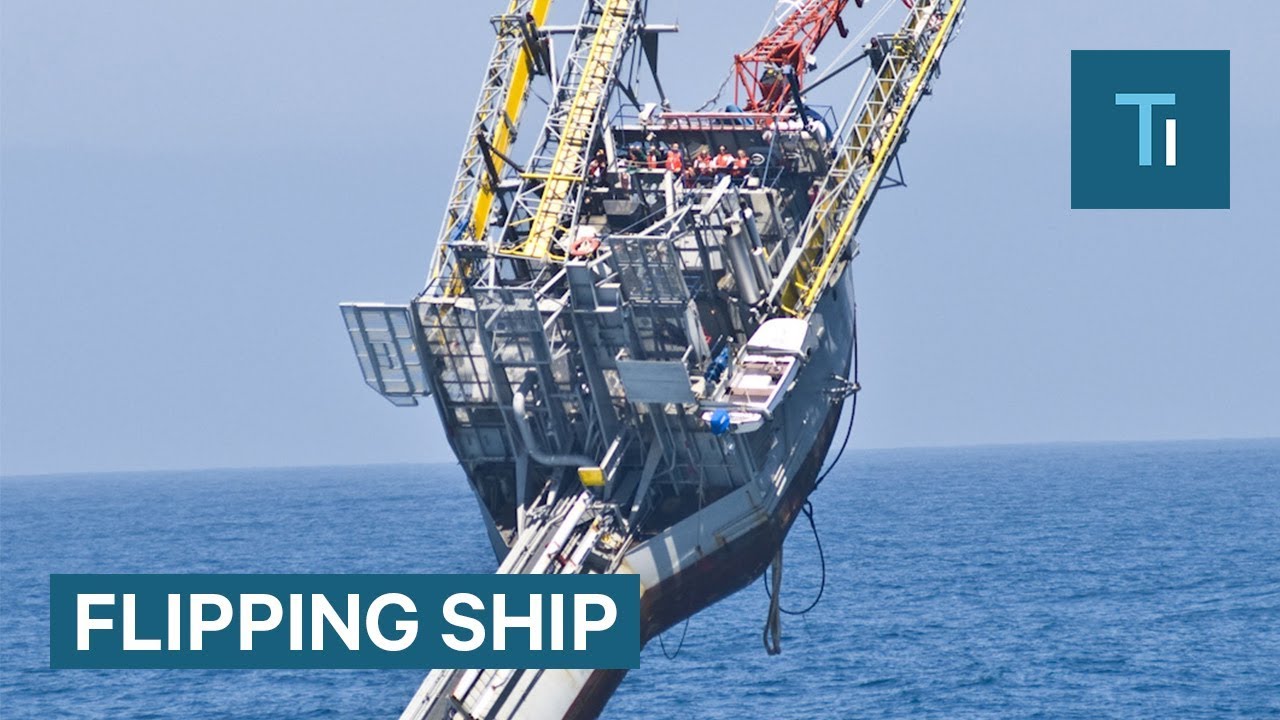 Meet the Ship That Flips 90º to Study the Ocean | Videos