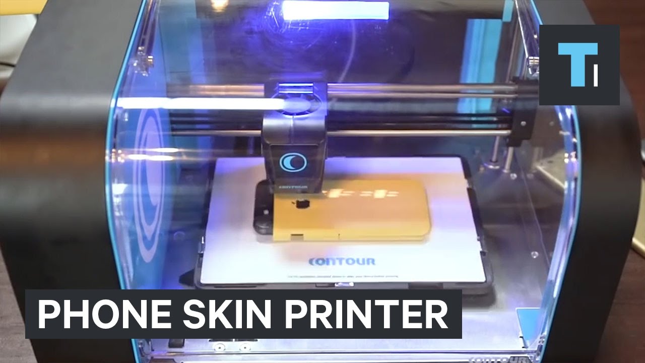 This Desktop-Sized Printer Puts Vinyl Skins on Your Smartphone | Videos