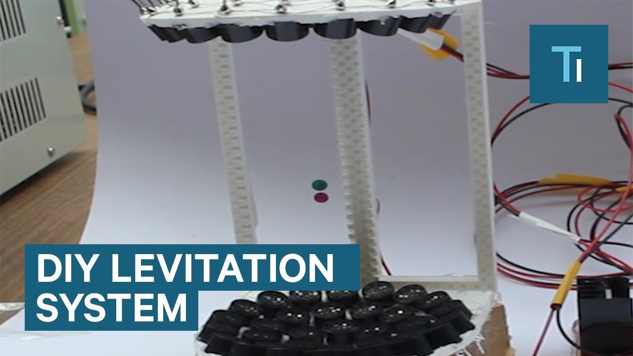 Check Out This Guy's Home-Made Acoustic Levitator | Videos