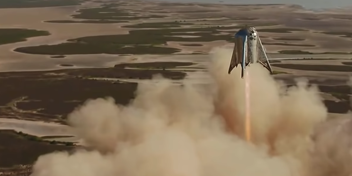 Watch SpaceX Fly its Starhopper Prototype 150 Meters in the Air | Space
