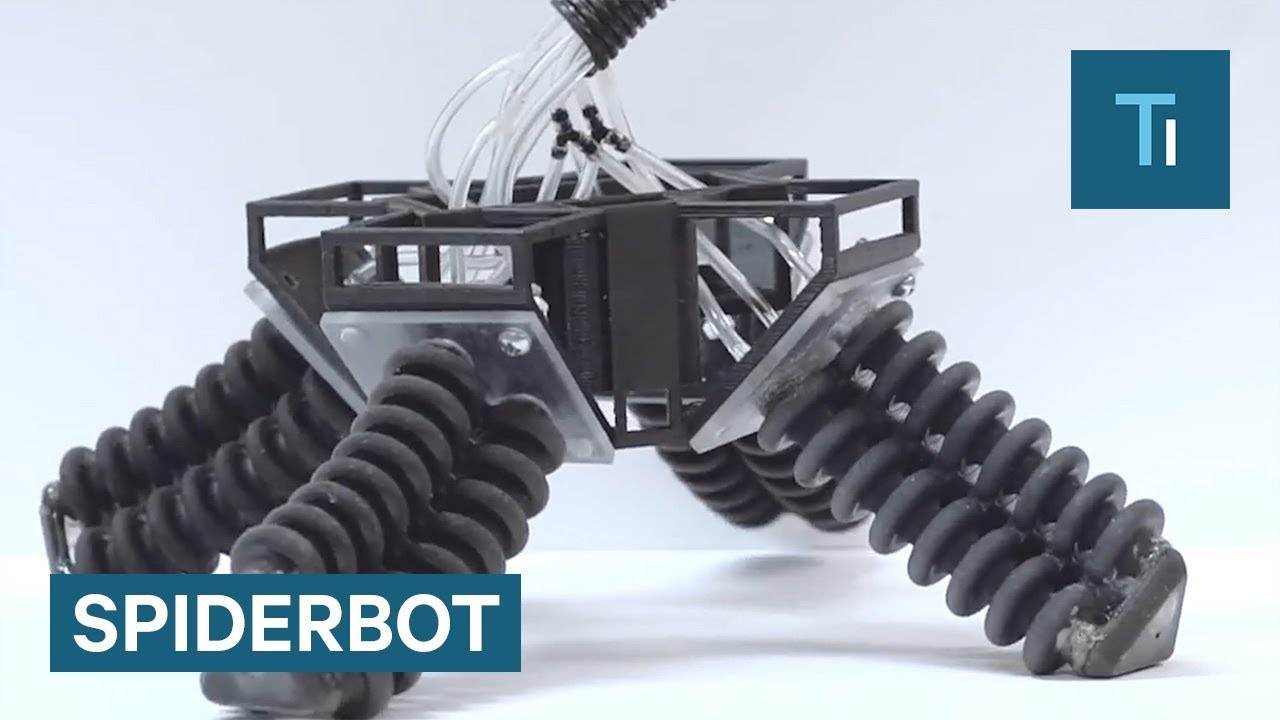 Meet the Spider Bot that Can Walk Over Almost Anything | Videos
