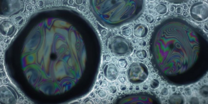 Science of Bubbles, stopping the Color Movement | Chemistry And Physics