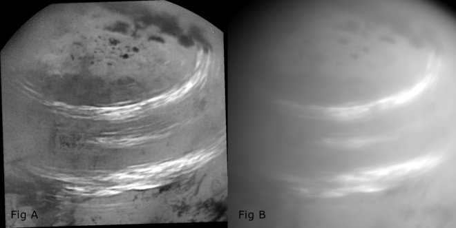 Cassini Grabs Photos of Methane Clouds in Titan's Atmosphere | Space