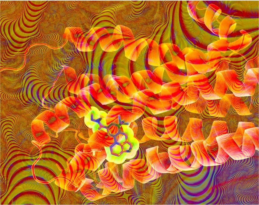 LSD Potently Locks Into its Receptor | Cell And Molecular Biology