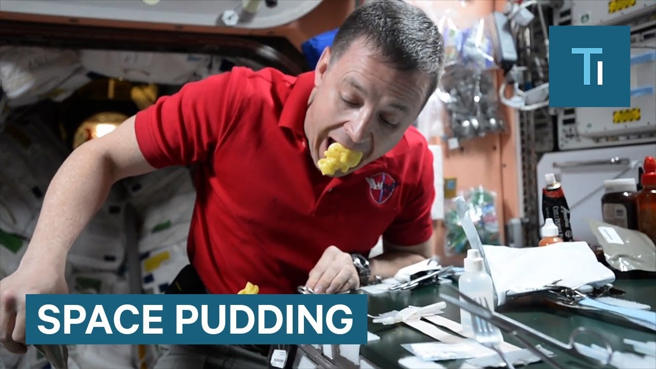 How to Eat Pudding in Outer Space | Videos