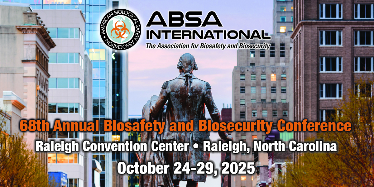 68th Annual Biosafety and Biosecurity Conference