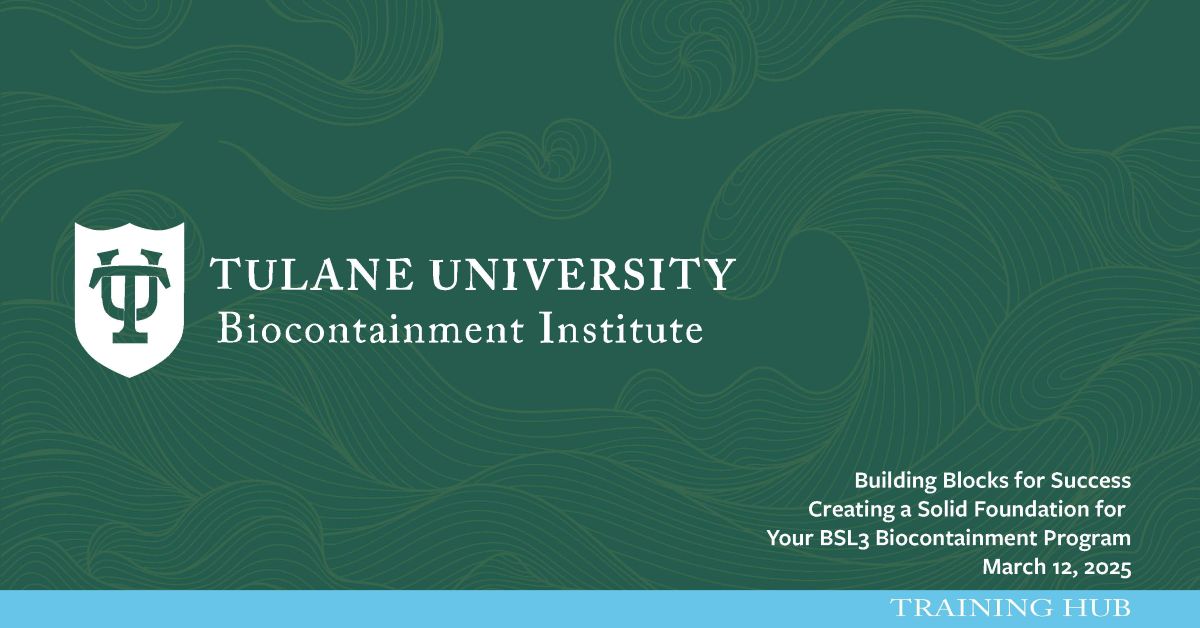 Event Series | Tulane University Labroots MS Test