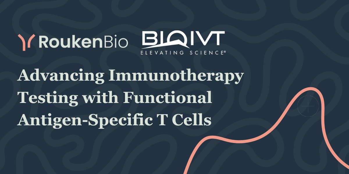 Advancing Immunotherapy Testing with Functional Antigen-Specific T Cells