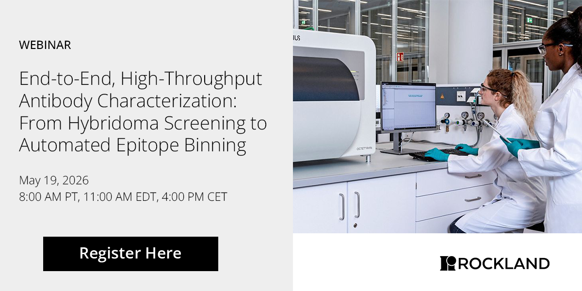 End-to-End, High-Throughput Antibody Characterization: From Hybridoma ...