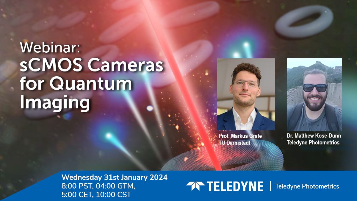 sCMOS Cameras For Quantum Imaging