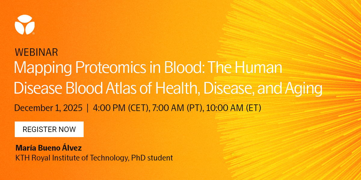 Mapping Proteomics in Blood: The Human Disease Blood Atlas of Health ...