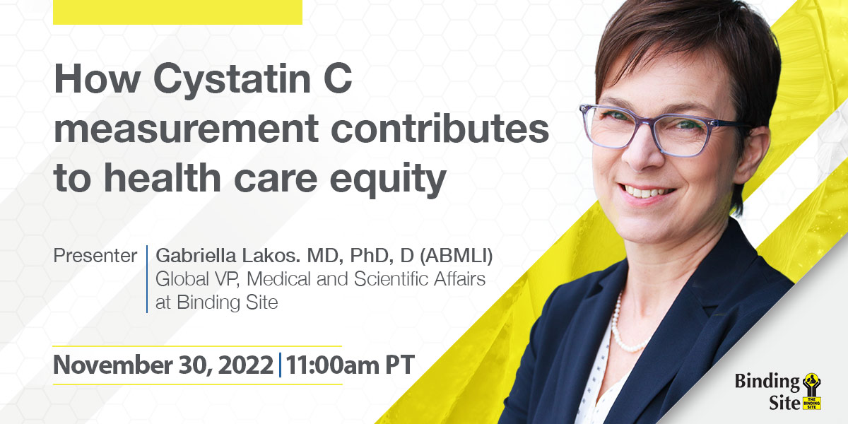 How Cystatin C measurement contributes to health care equity.
