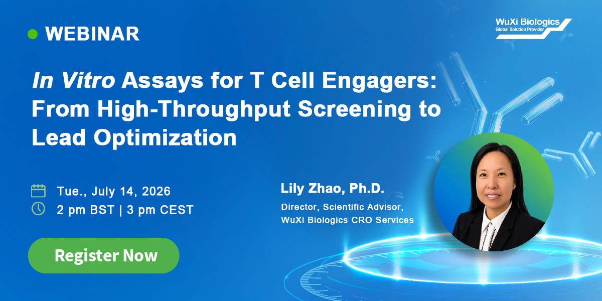 [Webinar] In Vitro Assays for T Cell Engagers: From High-Throughput ...