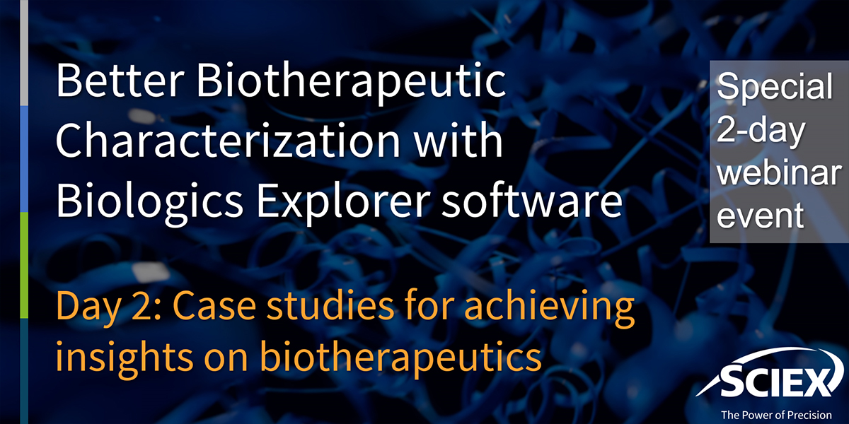 Comprehensive analysis of next generation biologics using advanced data ...