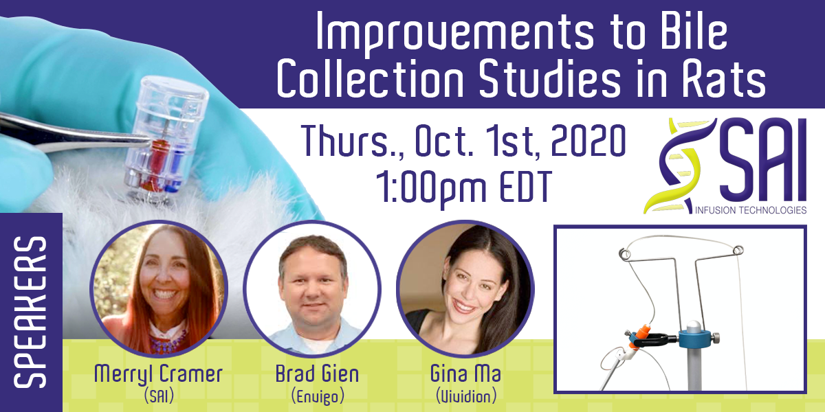 Improvements to Bile Collection Studies in Rats