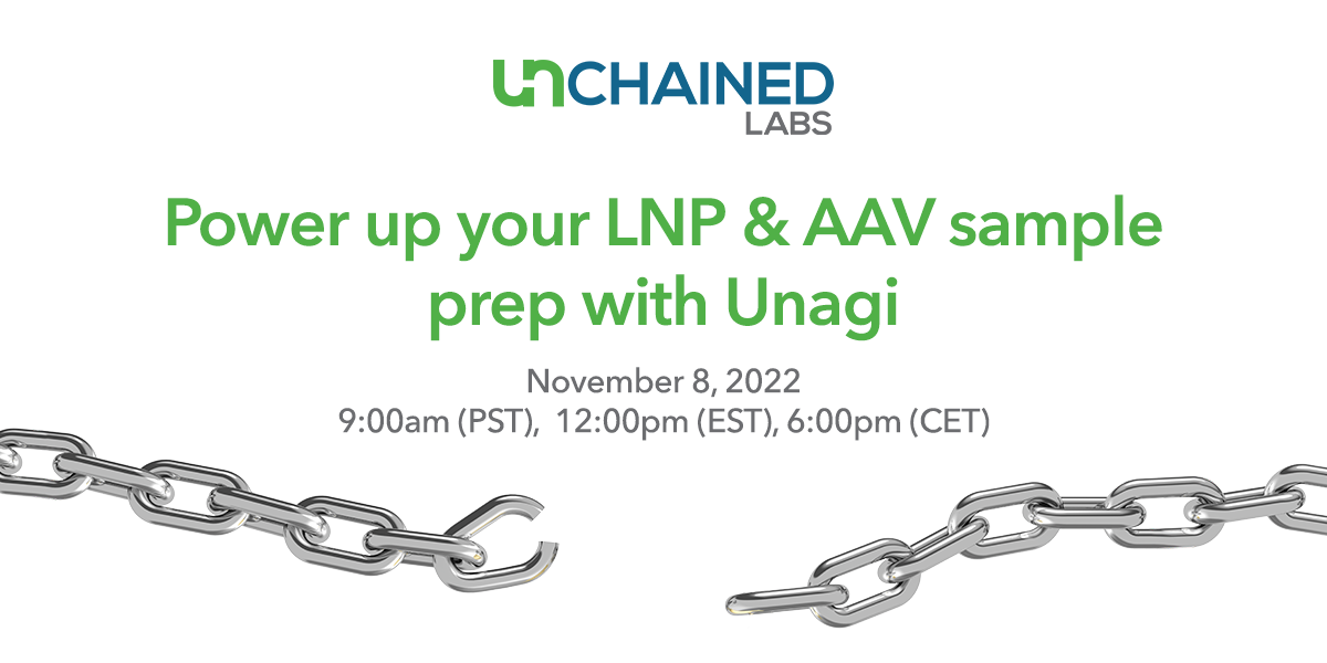 Power up your LNP & AAV sample prep with Unagi
