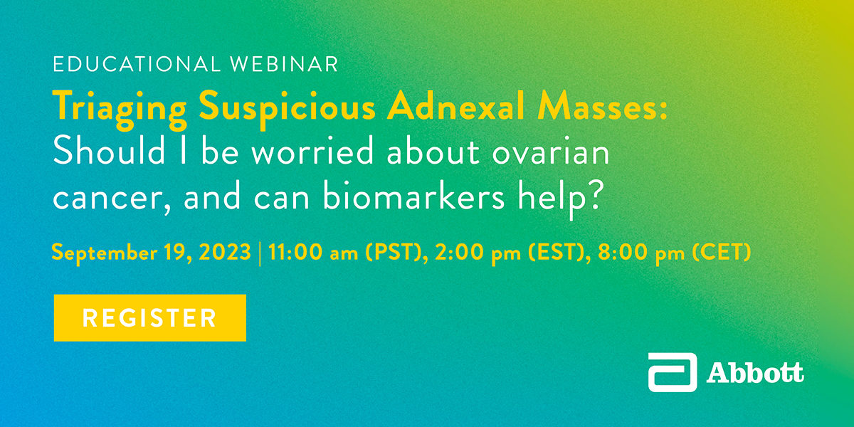 Triaging suspicious adnexal masses: should I be worried about ovarian ...