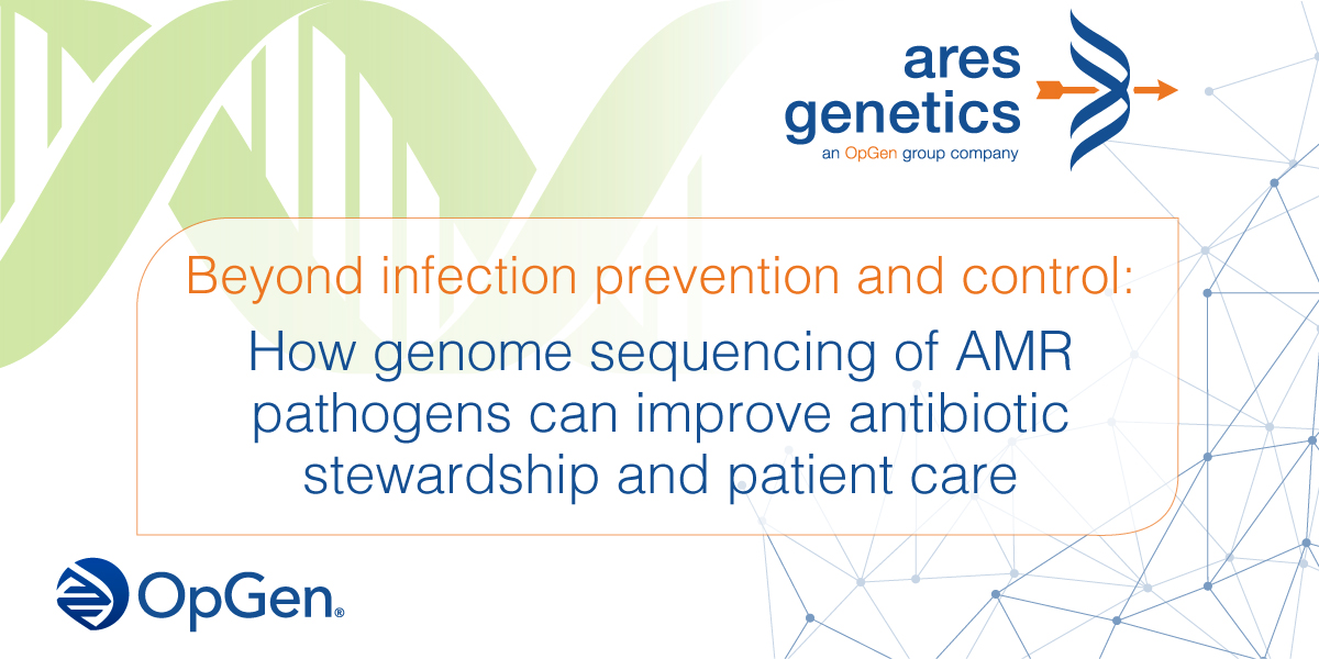 Beyond infection prevention and control: How genome sequencing of AMR ...