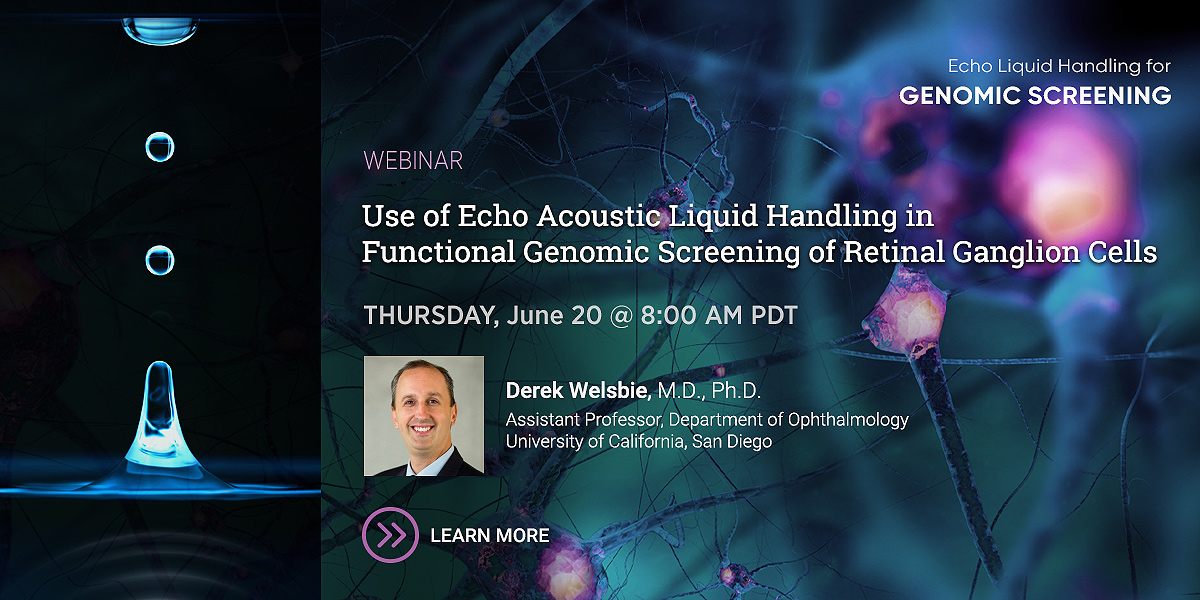Use of Echo® Acoustic Liquid Handling in functional genomic screening ...