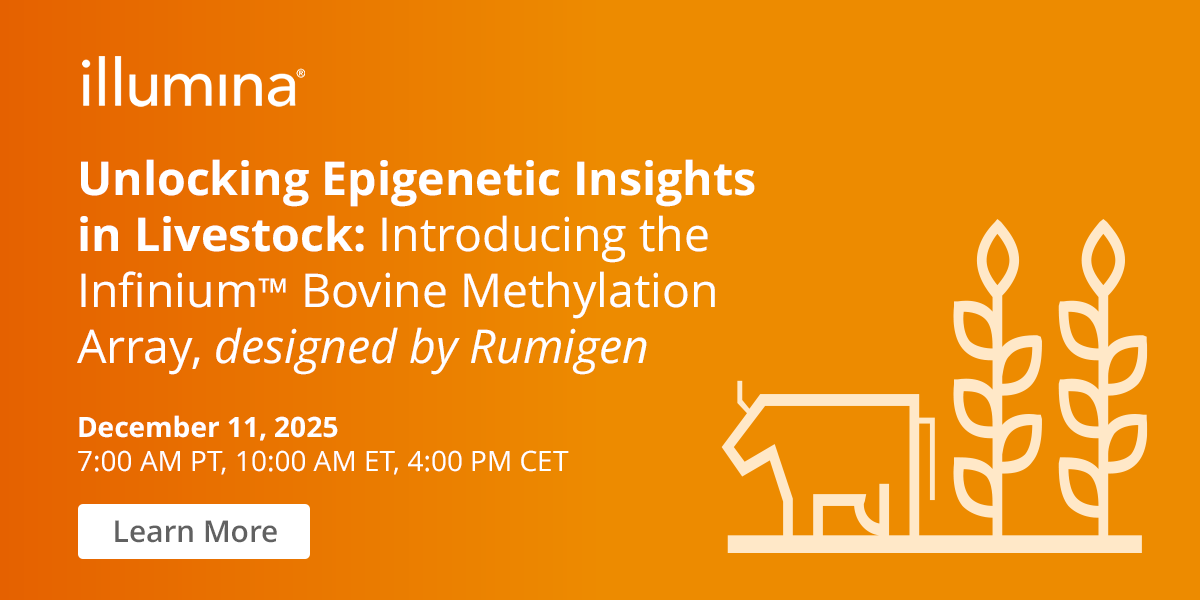Unlocking Epigenetic Insights in Livestock: Introducing the Infinium ...