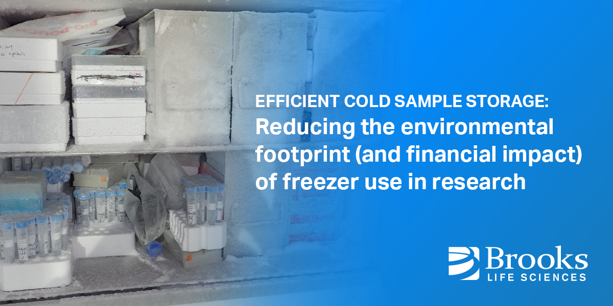 Efficient Cold Sample Storage: Reducing the environmental footprint ...